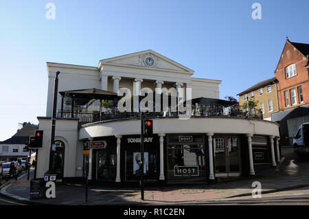 Corn exchange building in the county town of Hertford Stock Photo - Alamy