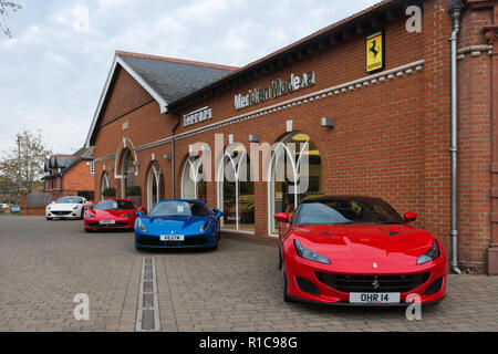 Meridien Modena Ferrari Maserati Garage Lyndhurst High Street Hamphire ...