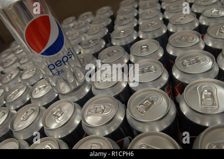 tins of pepsi,pull rings Stock Photo - Alamy