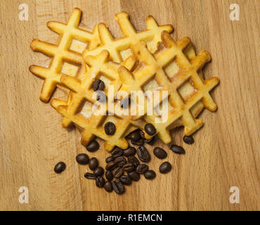 vienna waffle on isolated background for backgrounds, waffles Stock ...