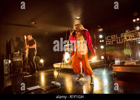 Iceland, Reykjavik - November 7, 2018. The Icelandic female rap group ...