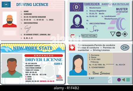 Personal Identification ID Form Concept Stock Photo: 127772785 - Alamy