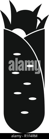 Shawarma icon. Simple illustration of shawarma vector icons set color ...