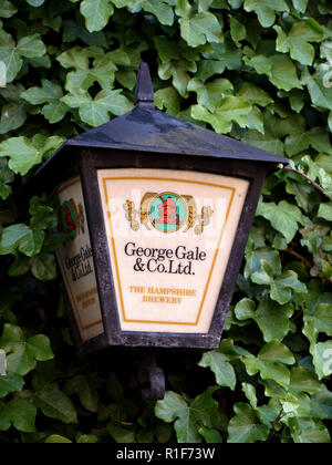 Glass lanterns at Gales Brewery, George Gale & Co. Ltd., London Road ...