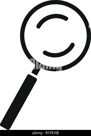 Cursor magnifier element icon. Simple illustration of cursor magnifier element vector icons set ...