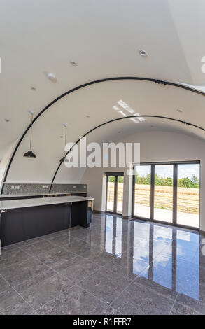 War time Nissen hut conversion by pascott.co.uk Stock Photo - Alamy