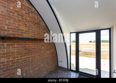 War time Nissen hut conversion by pascott.co.uk Stock Photo - Alamy