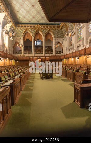 House of Commons, Parliament Buildings, Ottawa, Canada Stock Photo - Alamy