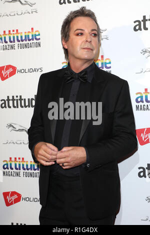 The Attitude Awards 2018 - Arrivals Featuring: Julian Clary, Ian ...