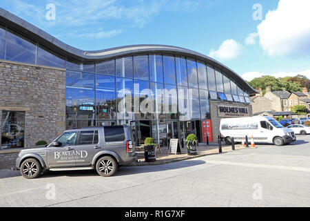 Bowland Food Hall at Holmes Mill, Clitheroe, Lancashire Stock Photo - Alamy