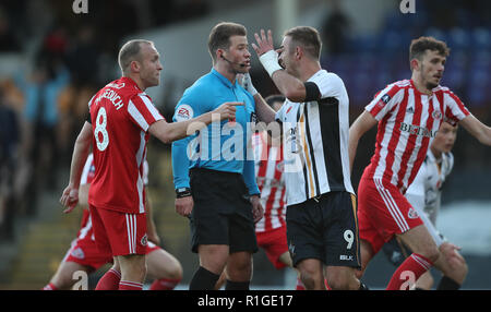 Referee Anthony Backhouse Stock Photo - Alamy