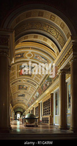 Library for Napoleon Bonaparte at Chateau de Malmaison in France Stock ...