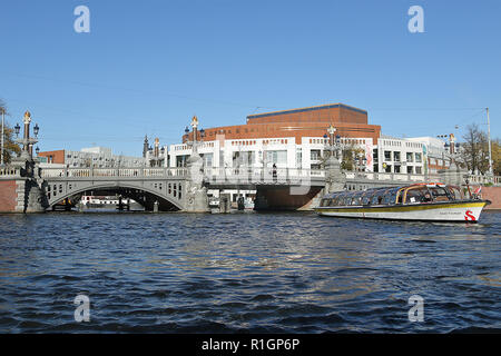 The Stopera building complex, Amsterdam, is principal opera house ...