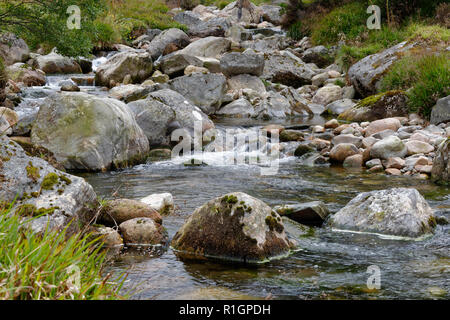 Mountain Stream Allt Mor and Utsi's Bridge on Sugarbowl Trail Glen More ...