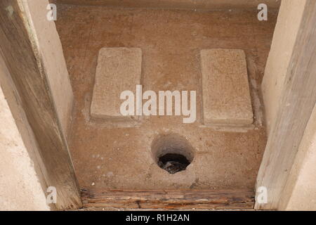 Hole in the Ground Squat toilet, Rome Italy Europe Stock Photo - Alamy