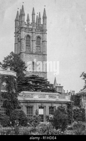 Magdalen (bell) Tower, completed in 1509, is one of the oldest parts of ...