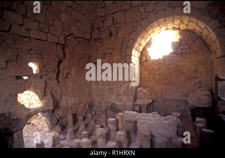 Masada A caldarium (hot room) in northern Roman-style public bath Stock ...