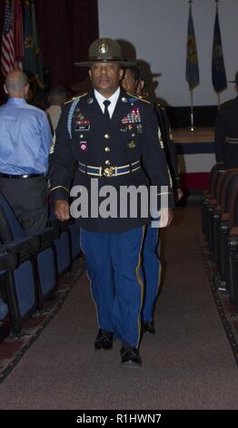 Command Sgt. Maj. Michael L. Berry, commandant of the U.S. Army Drill ...