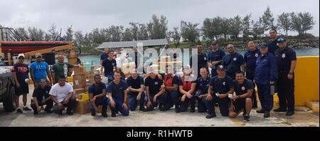 Guam Fire Department and U.S. Coast Guard members conduct rescue hoist ...