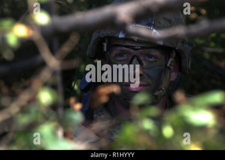 Pulling security by 1st Armored Division and Fort Bliss Stock Photo - Alamy