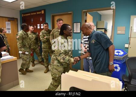BG Crosland, MEDCOM Commanding General, visited Womack Army Medical ...