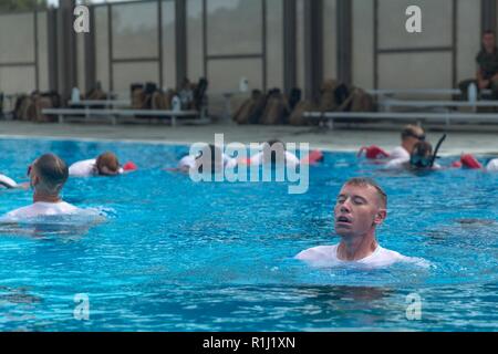 A U.S. Marine student with Basic Reconnaissance Course, Advanced ...