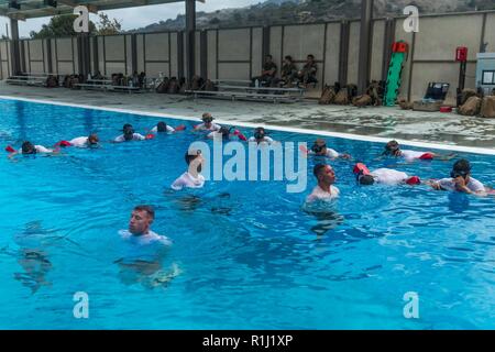 A U.S. Marine student with Basic Reconnaissance Course, Advanced ...