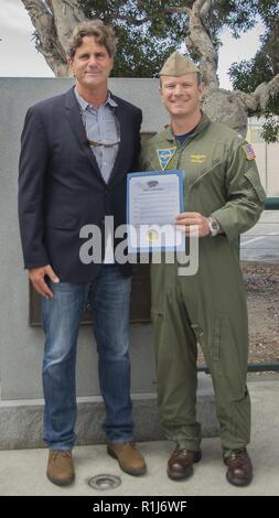 IMPERIAL BEACH, Calif.- (October 5, 2018) U.S. Navy Veteran Abram ...