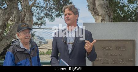 IMPERIAL BEACH, Calif.- (October 5, 2018) U.S. Navy Veteran Abram ...