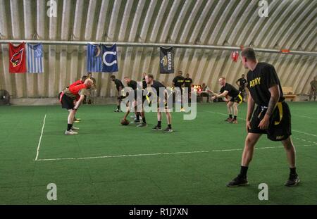 U.S. Army Soldiers with the 510th HR Company, 10th Division Sustainment ...