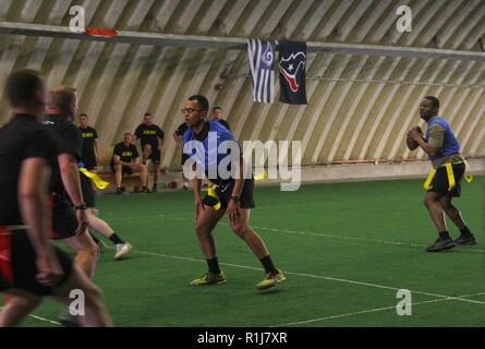 U.S. Army Soldiers with the 510th HR Company, 10th Division Sustainment ...