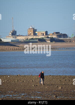Garrison Point fort Sheerness UK Kent Aerial image Stock Photo - Alamy