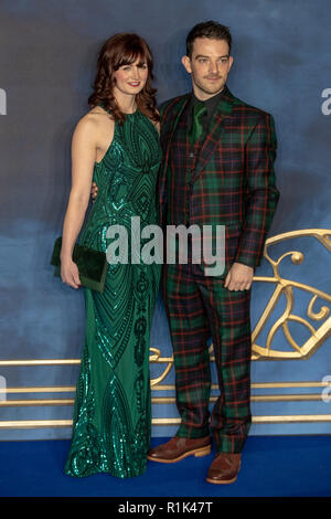London, 13th Nov, 2018. Lori McColl and Kevin Guthrie attends the ...