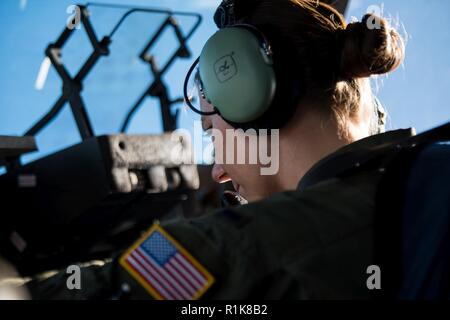 A 1st Airlift Squadron crew flies a mission Europe, April 22-25, 2016 ...