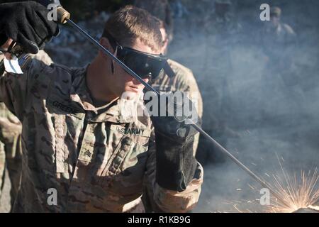 Sgt. Matthew Greene, 57th Sapper Company, Combat Airborne Rough Terrain ...
