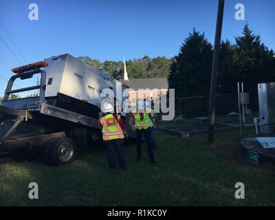 The first emergency generator in USACE’s Emergency Power Mission in ...