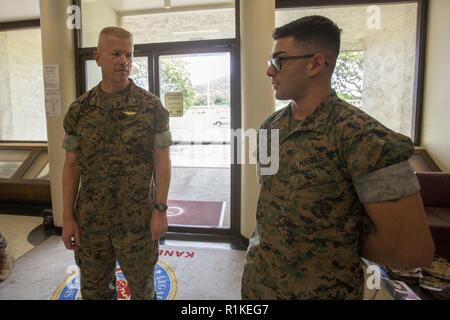 U.S. Marine Brig. Gen. Anthony Henderson, Deputy Commanding General of ...