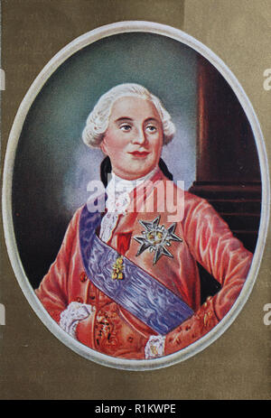 Louis XVI, 1754 – 1793, born Louis-Auguste, aka Louis Capet. King of ...