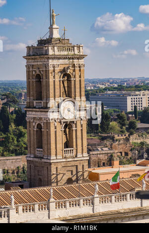 Aerial view at Palazzo Senatorio in Rome, Italy Stock Photo - Alamy