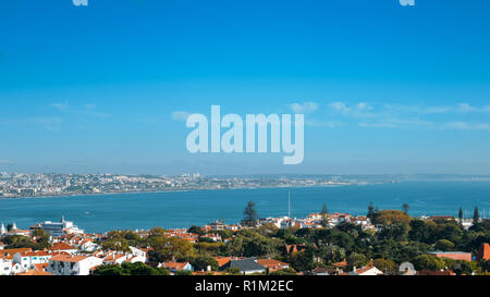 Aerial view of Cascais bay, Portugal Stock Photo - Alamy