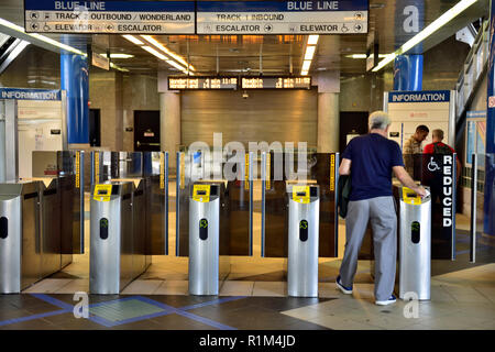 Boston subway entrance, Massachusetts, USA Stock Photo - Alamy