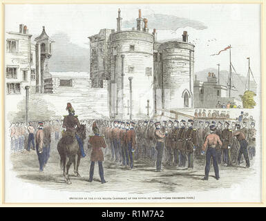 TOWER INSPECTION MILITIA Stock Photo - Alamy