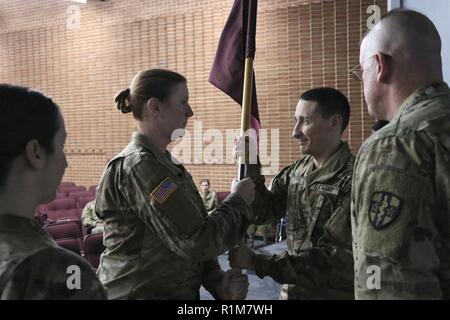 Capt. Julie Cothern, commander of the Southeast Medical Area Readiness ...