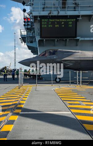 Royal Navy Commander, Nathan Gray, test pilot with the F-35 Integrated ...