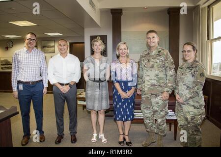 U.S. Army Lt. Col. Kate Conkey, the commander of Camp Buehring's ...