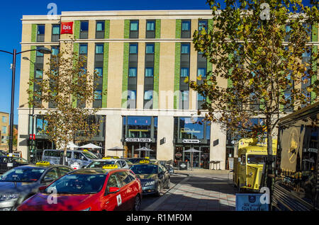 IBIS Hotel at Cambridge Station Square redevelopment. Hotel IBIS ...
