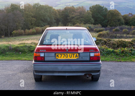 1992 Rover 214 SLi British hatchback car Stock Photo - Alamy