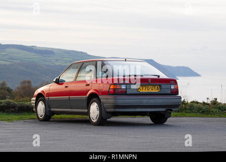 1992 Rover 214 SLi British hatchback car Stock Photo - Alamy