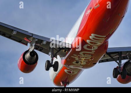 The Belly of the A320 Stock Photo - Alamy