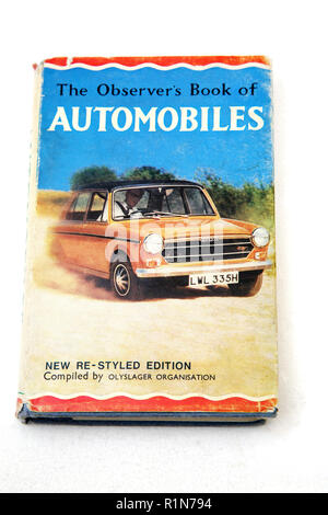 The Observer’s Book of Automobiles cars Stock Photo - Alamy